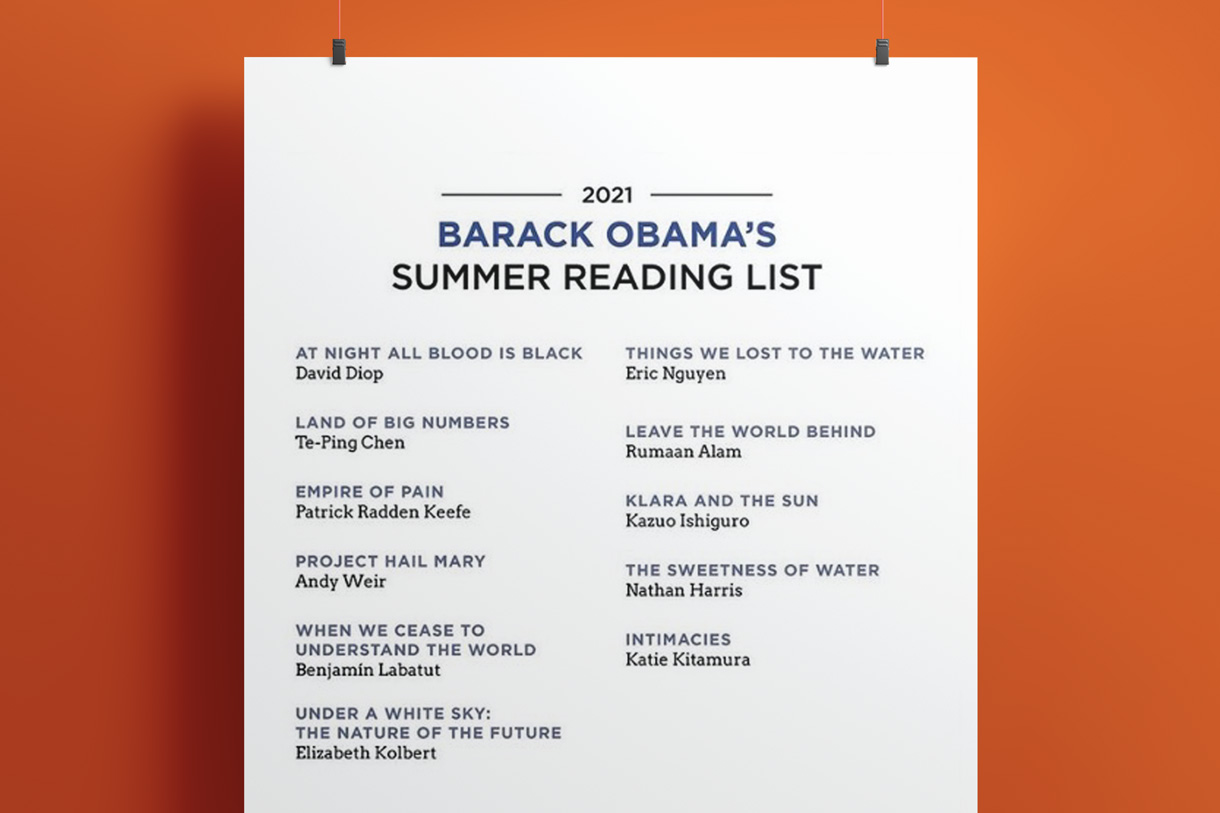 Barack Obama s Summer Reading List 2021 